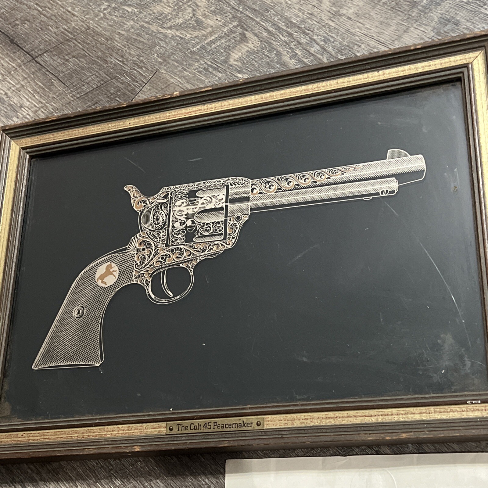 1979 Franklin Mint Colt .45 Peacemaker 24K Gold & Sterling Silver ...