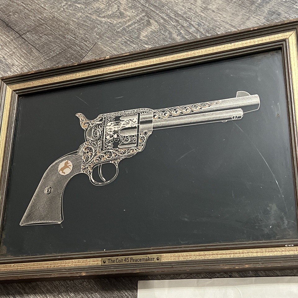 1979 Franklin Mint Colt .45 Peacemaker 24K Gold & Sterling Silver ...