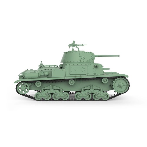 SSMODEL 48684 1/48 25mm Military Model Kit Italy Fiat-Ansaldo M15/42 ...