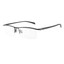 Half Rimless Titanium Eyeglass Frames Men Spectacles Glasses Frames ...