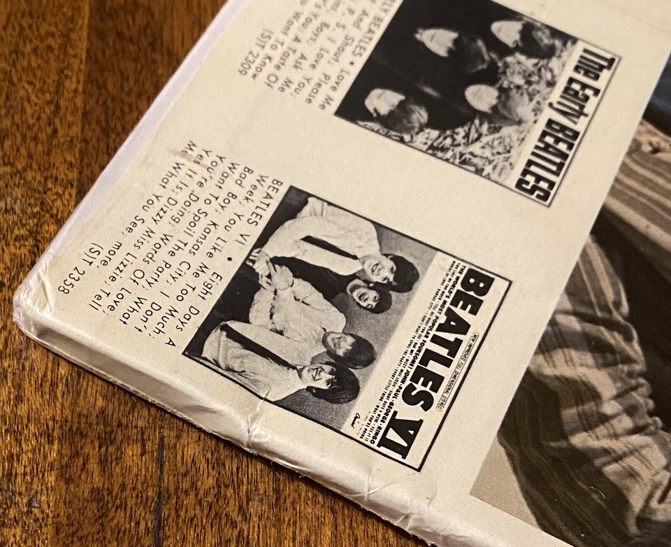 The BEATLES Help! 1965 US Capitol Records FACTORY SEALED Soundtrack ...