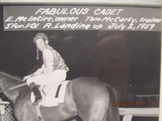 1959 Horse Racing Winners Circle Photo Fabulous Cadet Cahokia Downs A ...