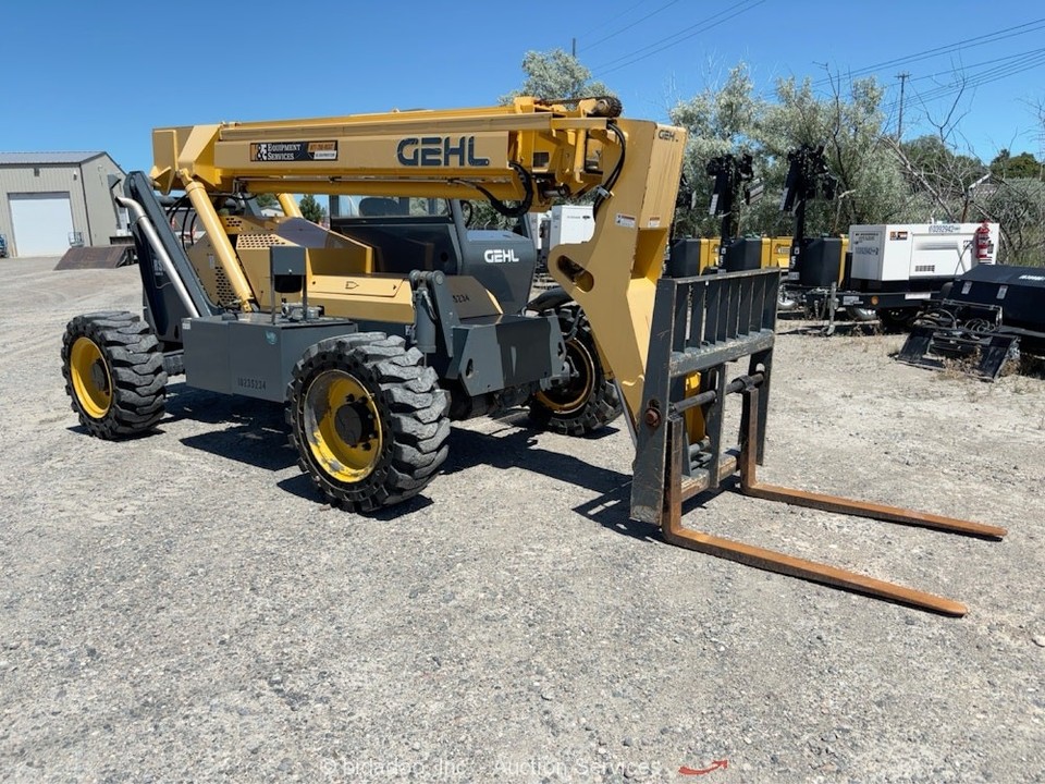 2018 Gehl RS634 34' 6K Telescopic Reach Forklift Telehandler bidadoo ...