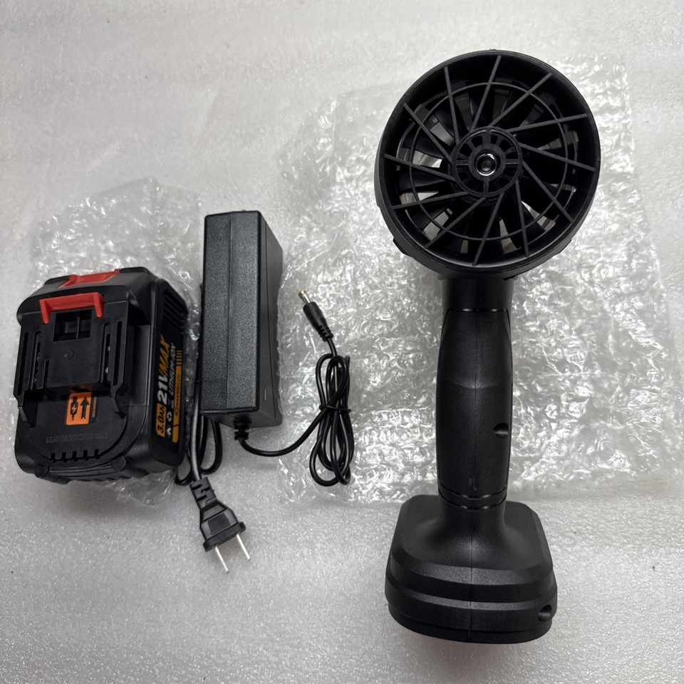 NEW! Saker Plus Cordless Leaf Blower Portable Dust Cleaner Handheld Jet ...