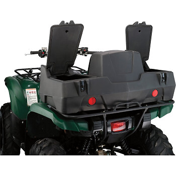 Moose Diplomat II ATV Rear Passenger Seat Rack Cargo Storage Trunk Box ...