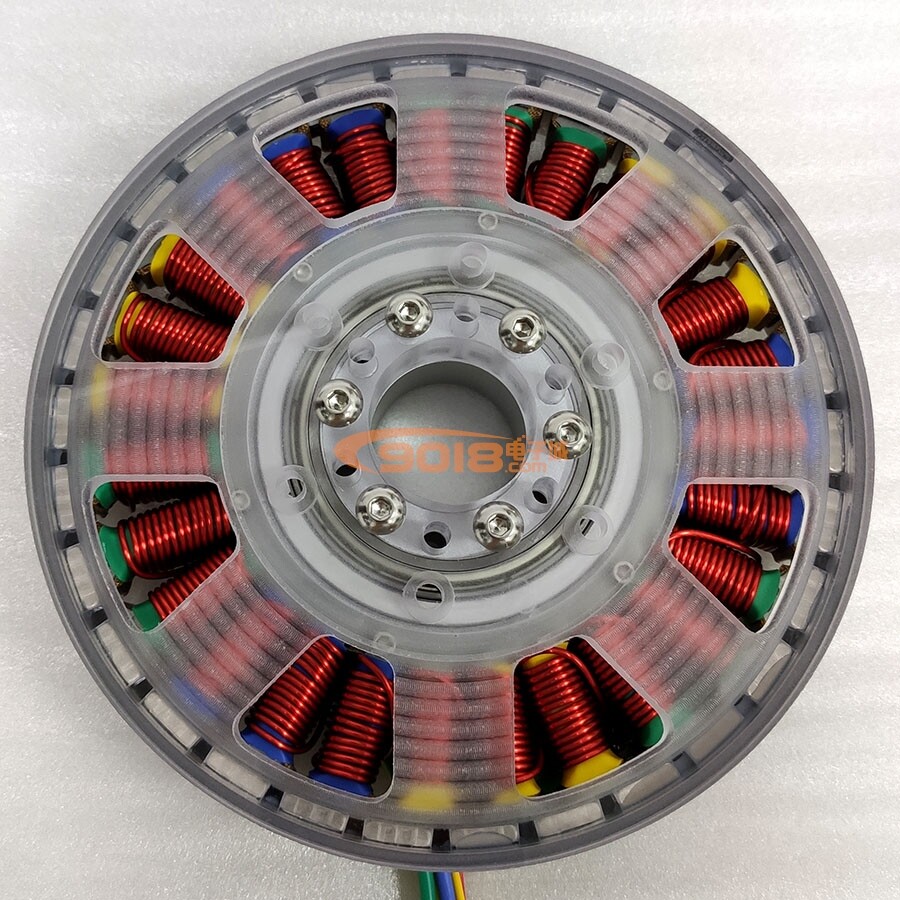 Small Hollow Shaft and Permanent Magnet Brushless DC Motor Generator ...