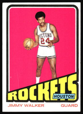 1972 Topps Jimmy Walker #124 Houston Rockets L2 | eBay