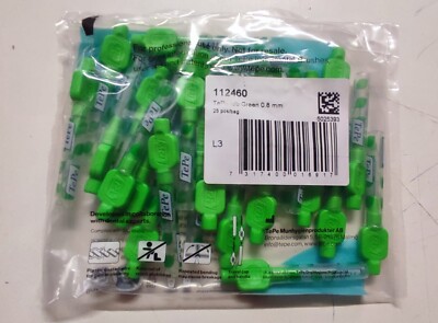 TEPE Original Interdental brush Green Colours | Pack of 25 Brushes | eBay