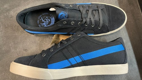 Men Diesel Casual Shoes D-String Low Anthracite/Nautical Y01107 P0956 ...