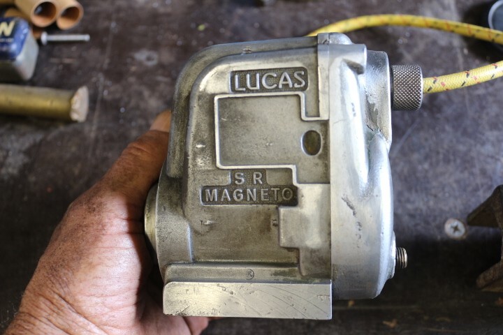 Lucas Single Cylinder SR Magneto Dec 1965 490869 FR3 Clockwise Can Be ...