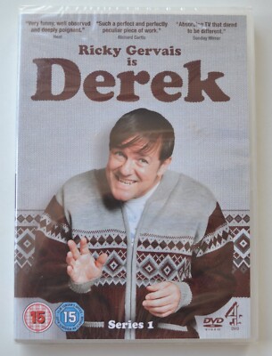 RICKY GERVAIS IS DEREK Season 1 DVD Region 2 Sealed new | eBay Australia