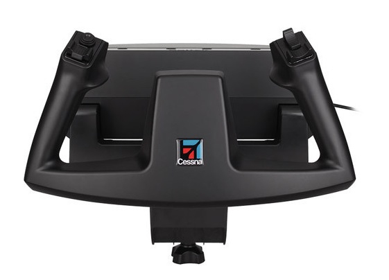 Saitek Pro Flight Cessna Yoke System (CES432100002021) Flight Sticks ...