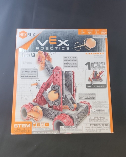 HEXBUG VEX Robotics Robotic Catapult Launcher Toy STEM Kids Science New ...