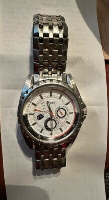 Timex SR 920 SW 40mm Men’s watch WR 100 M all stainless steel, new ...