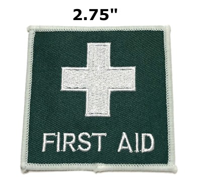 MEDIC Cross EMT Medical First Aid Embroidered Patch Hook Back Tactical ...
