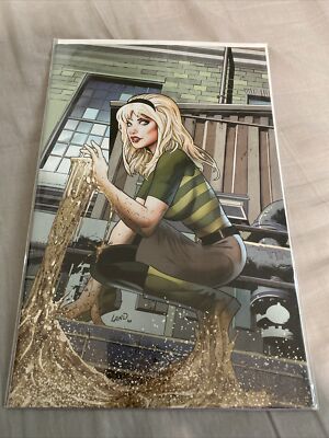 Spider-Gwen Shadow Clones #2 (2023) 1:100 Greg Land Virgin Variant | eBay