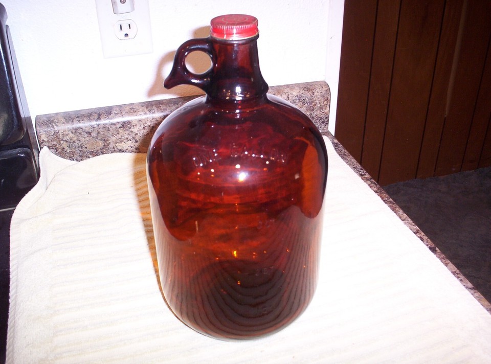 VINTAGE J. HUNGERFORD SMITH'S " ROCHESTER ROOT BEER SYRUP " - BROWN JUG ...