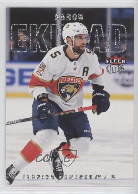 Aaron Ekblad 2021 Fleer Ultra #175 Silver Foil Price Guide - Sports ...