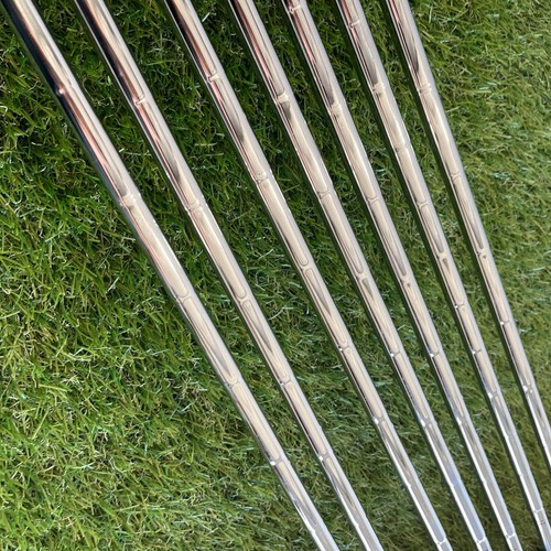 TX100 Muscle Back Blades Iron Set 5-SW Silver Diamond Stiff Steel ...