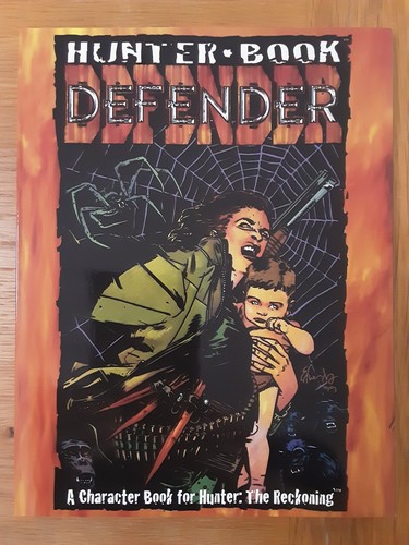 Hunter Book Defender, Hunter The Reckoning Character Book, WW 8104 ...