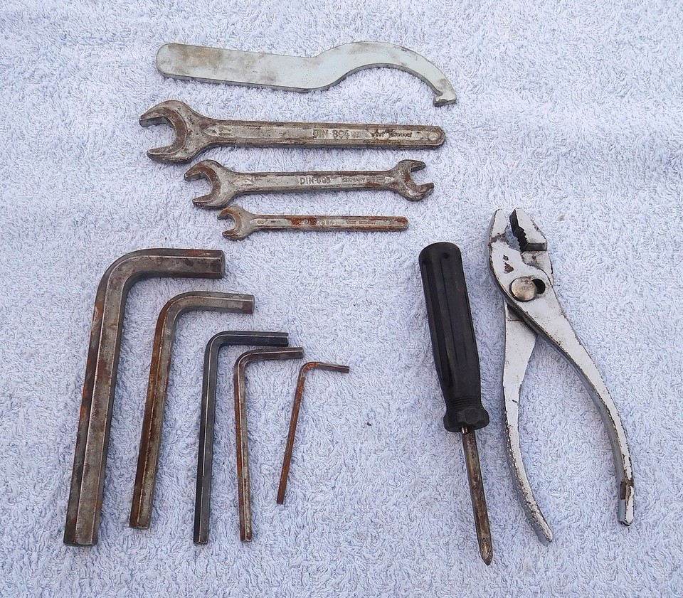 TRIUMPH MOTORCYCLE TOOL KIT AS FOUND FREE UK POSTAGE | eBay UK