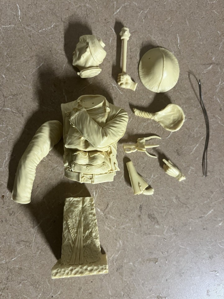 Model Cellar Productions WWI British Trench Raider Model Kit 1/9 Scale ...