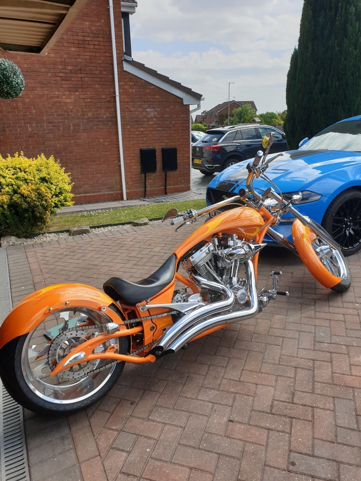 American chopper 2007 Big Bear Chopper Pro Street Sled Motorcycle | eBay UK