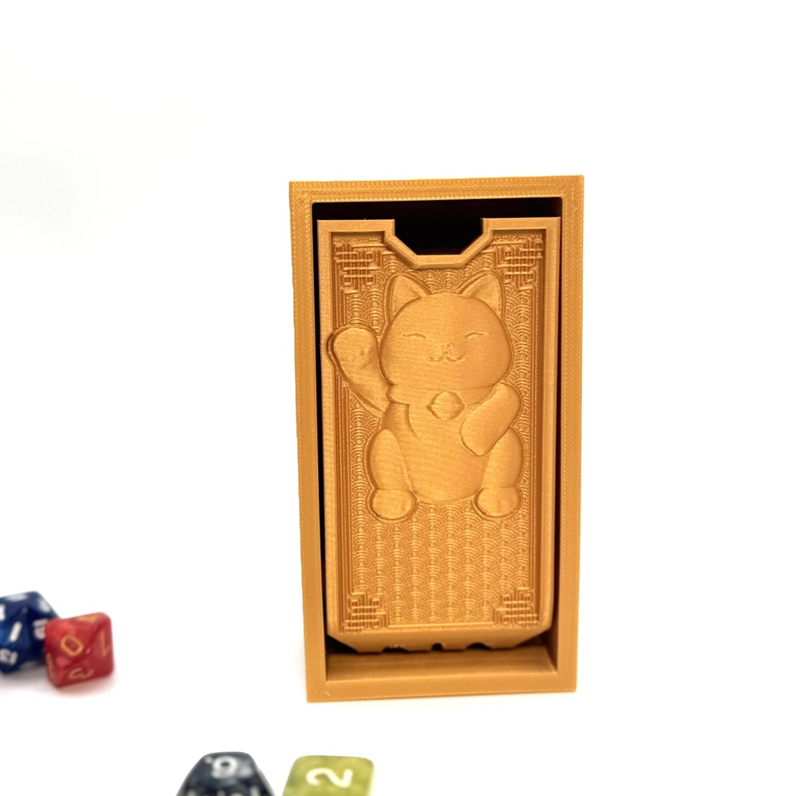 Folding Dice Tower with Smiling Kitty | Tabletop RPG & Board Games ...