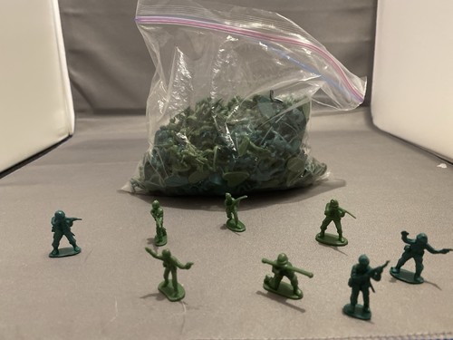 Lot of 240 Green Plastic Mini Army Men 1" Inch Bulk Action Figures Toy ...