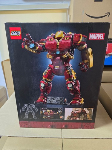 LEGO Marvel The Infinity Saga Hulk Buster 76210 Toy Block Building Kit ...