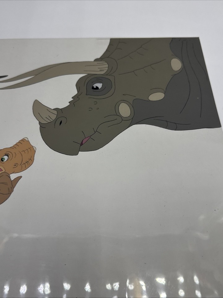 The Land Before Time 1988 Movie Art Animation Production Cel Cera ...