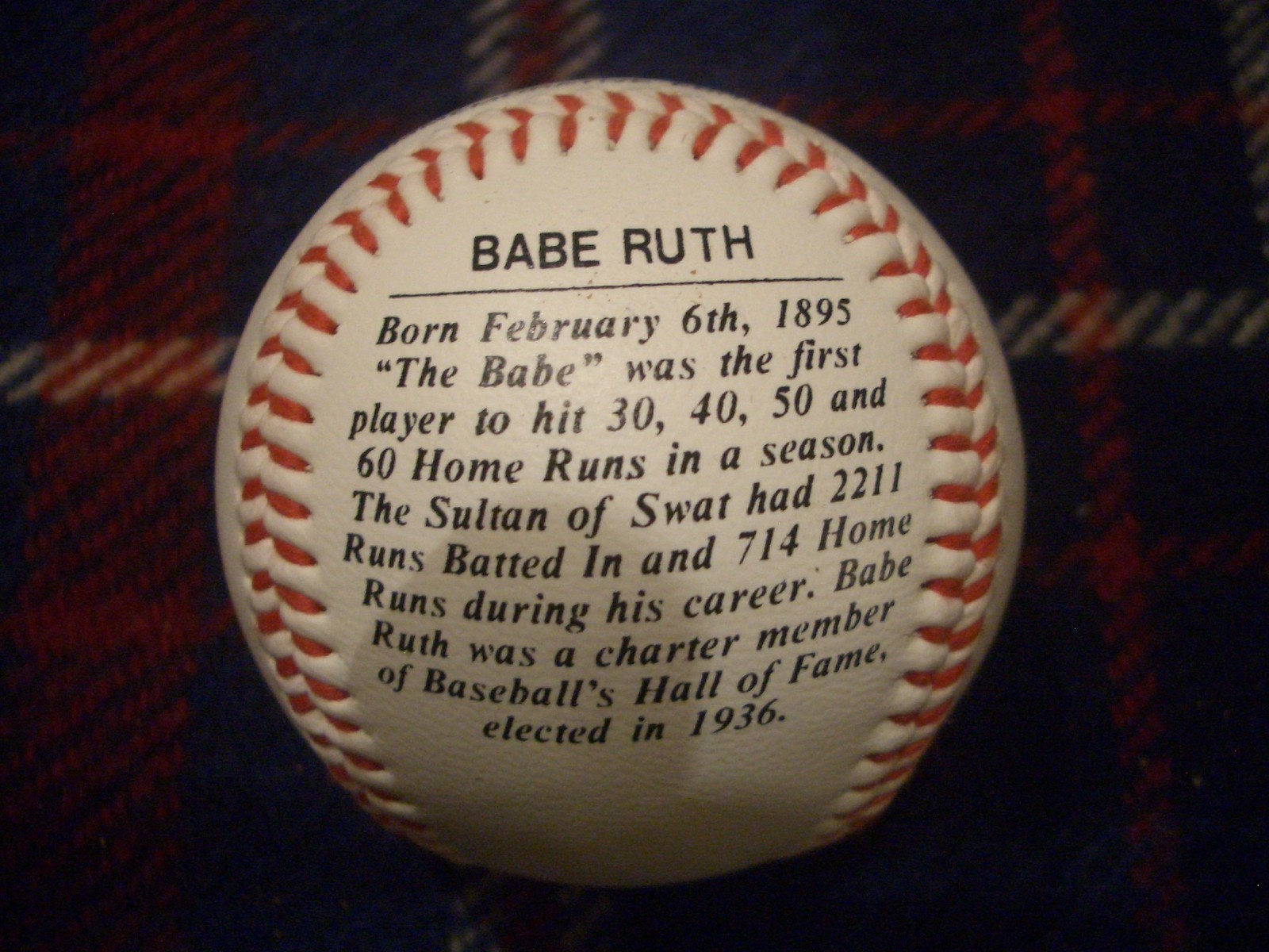 WOW!! BABE RUTH, 1895-1995 SOUVENIR COMMEMORATIVE 100 ANNIV EDITION ...