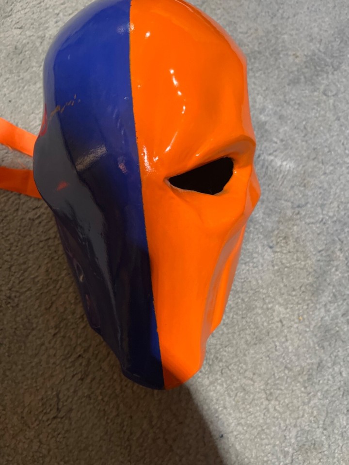DC Comics Arkham Deathstroke Slade Wilson Cosplay Adult Mask | eBay