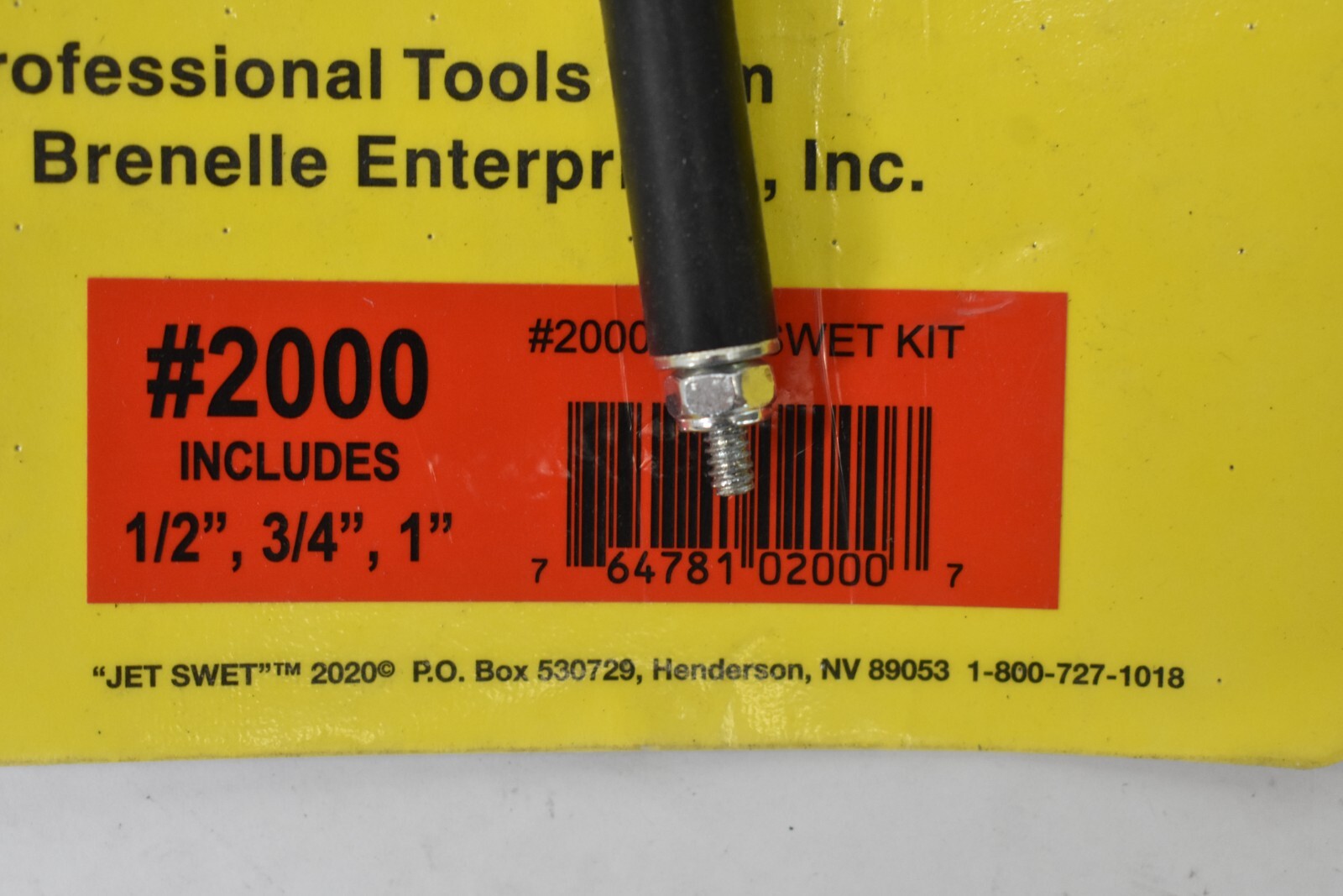 Jet Swet Jetpack 2000 Kit - 1/2" 3/4" and 1" Jet Swet Tools (3 Pieces ...