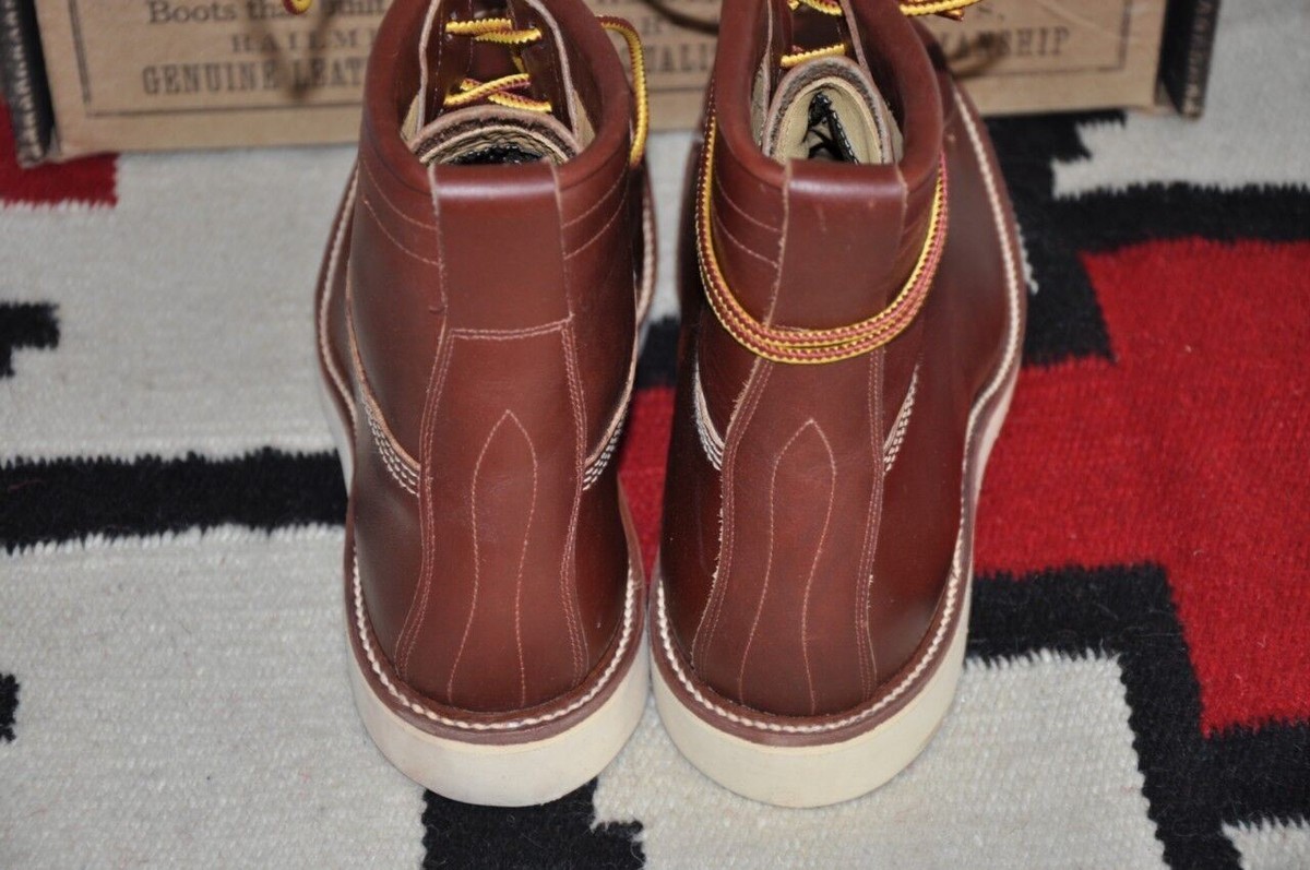Ralph Lauren RRL Canyon Made in USA Vintage Leather Hiking Ralph Lauren RRL Canyon Made in USA Vintage Leather Hiking