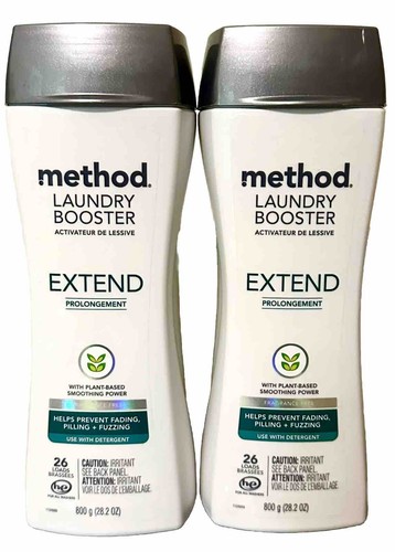 METHOD Laundry Booster Extend Prolongment 2 Bottles 28.2 oz Granules ...