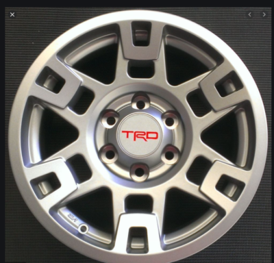 New Set of 4 Toyota TRD Pro Wheels 17" Grey Fits 4Runner Tacoma PTR20 ...