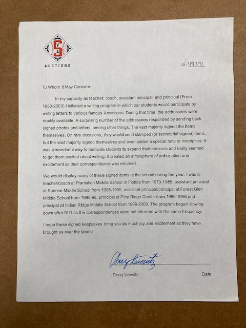 Perry Como Signed 8x10 Photo!! with COA | eBay