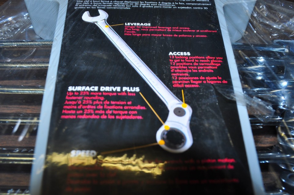 Danaher KD 85488 Gear Wrench Metric Indexing Ratchet Combination ...