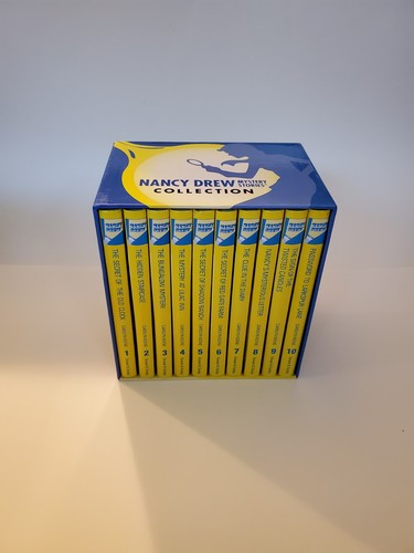 Nancy Drew Mystery Box Set Collection Books 1-10 Carolyn Keene ...