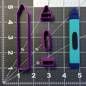 Crayon 101 Cookie Cutter Set | eBay