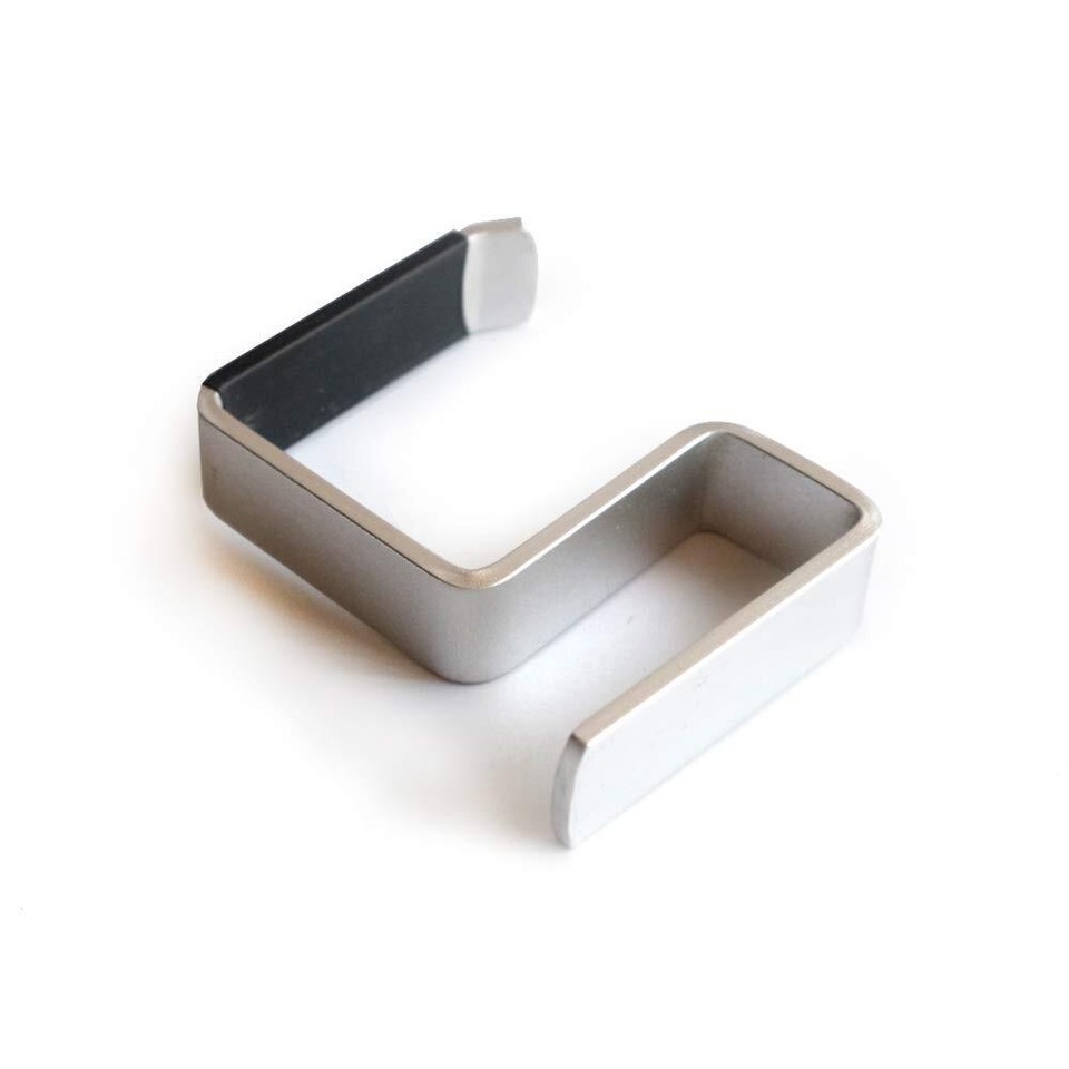 Office Computer Desk Aluminum Hook Clamp-On Desk Headphone Holder ...