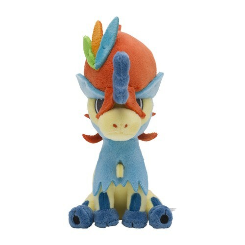 Pokemon Center original 647 Plush Pokémon fit Keldeo Unova black white ...