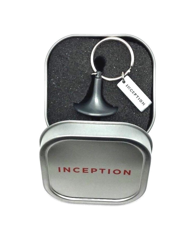 Inception Spinner Top Gyro Key Fob Ring Keychain Official Movie Promo ...