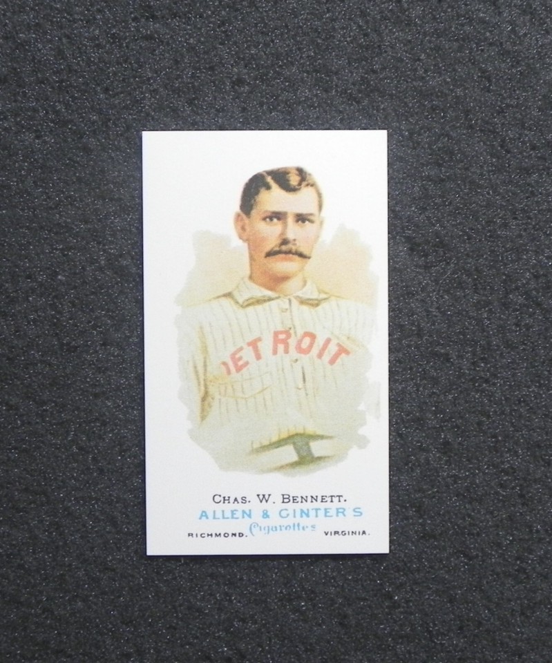CHARLES BENNETT 1977 Dover Reprint 1887 ALLEN & GINTER'S _ Exact Card ...