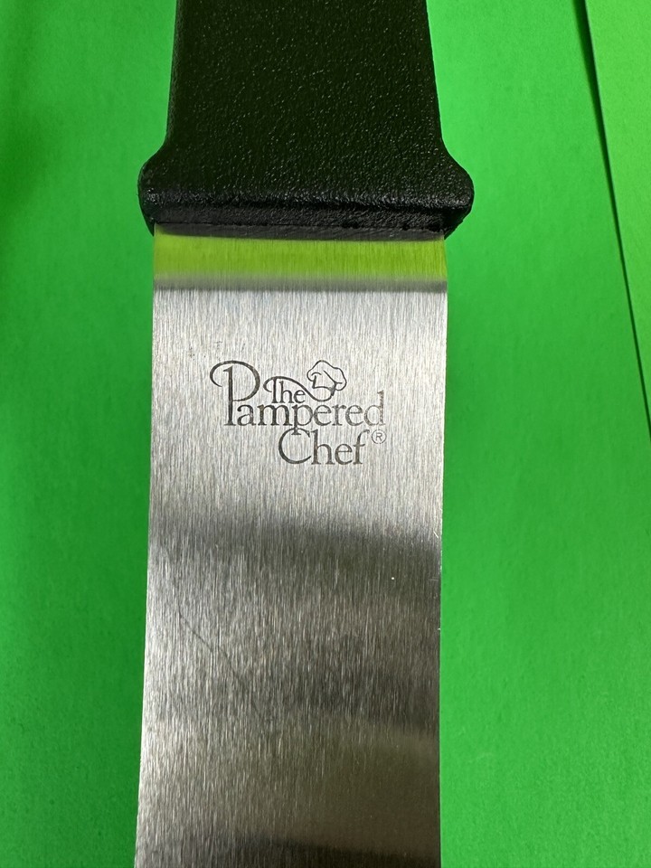 Pampered Chef BBQ Grill Large Spatula And Fork Stainless Steel With ...