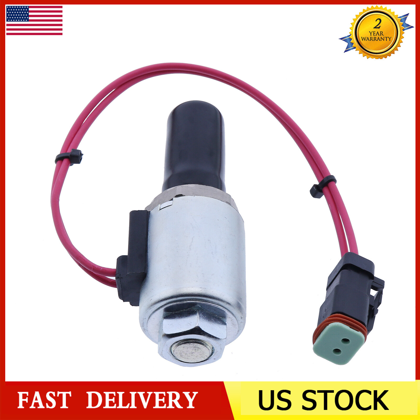 Solenoid Valve 121-4036 1214036 For Caterpillar 416C 416D 420D 424D ...