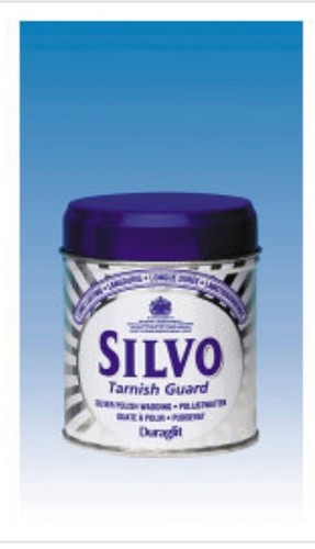 SILVO WADDING DURAGLIT METAL GOLD SILVER POLISH TARNISH GUARD 75G TIN ...