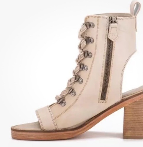 Vintage Foundry Co. Odette Boot Open Toe Lace-up Booties Sandals in ...