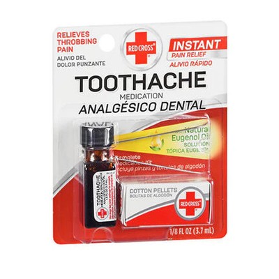 Toothache Medication Kit 0.13 Oz by Red Cross | eBay